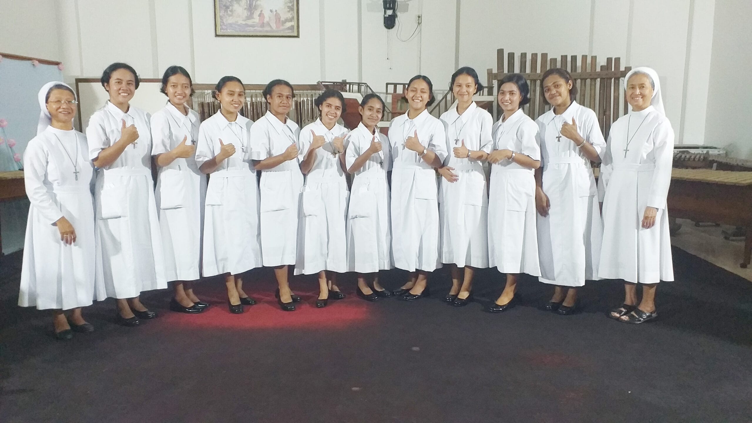 10 Pemudi Memasuki Masa Postulan – FSGM Indonesia